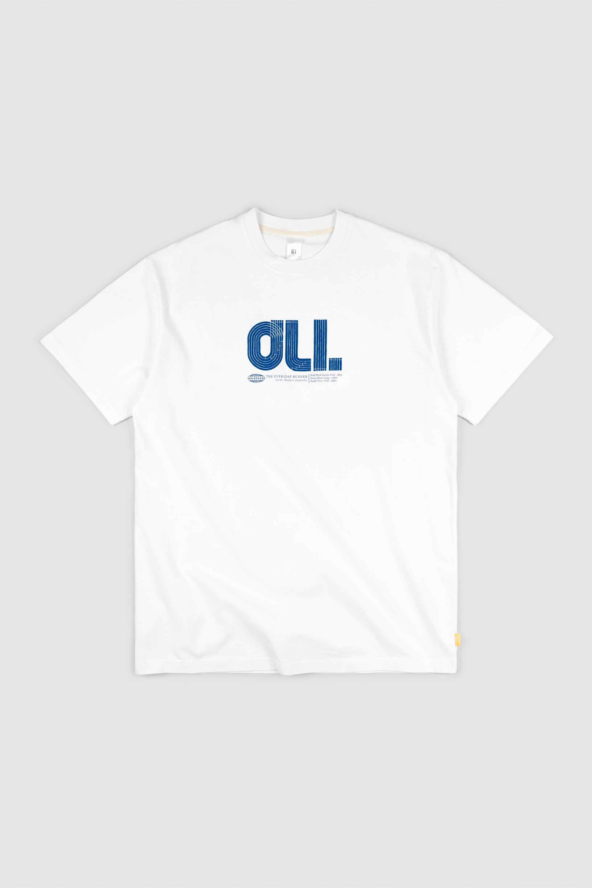 Everyday Runner T - White – Oli.