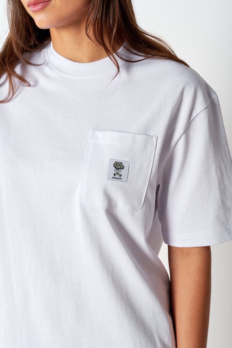 Heavyweight Pocket T - White – Oli.