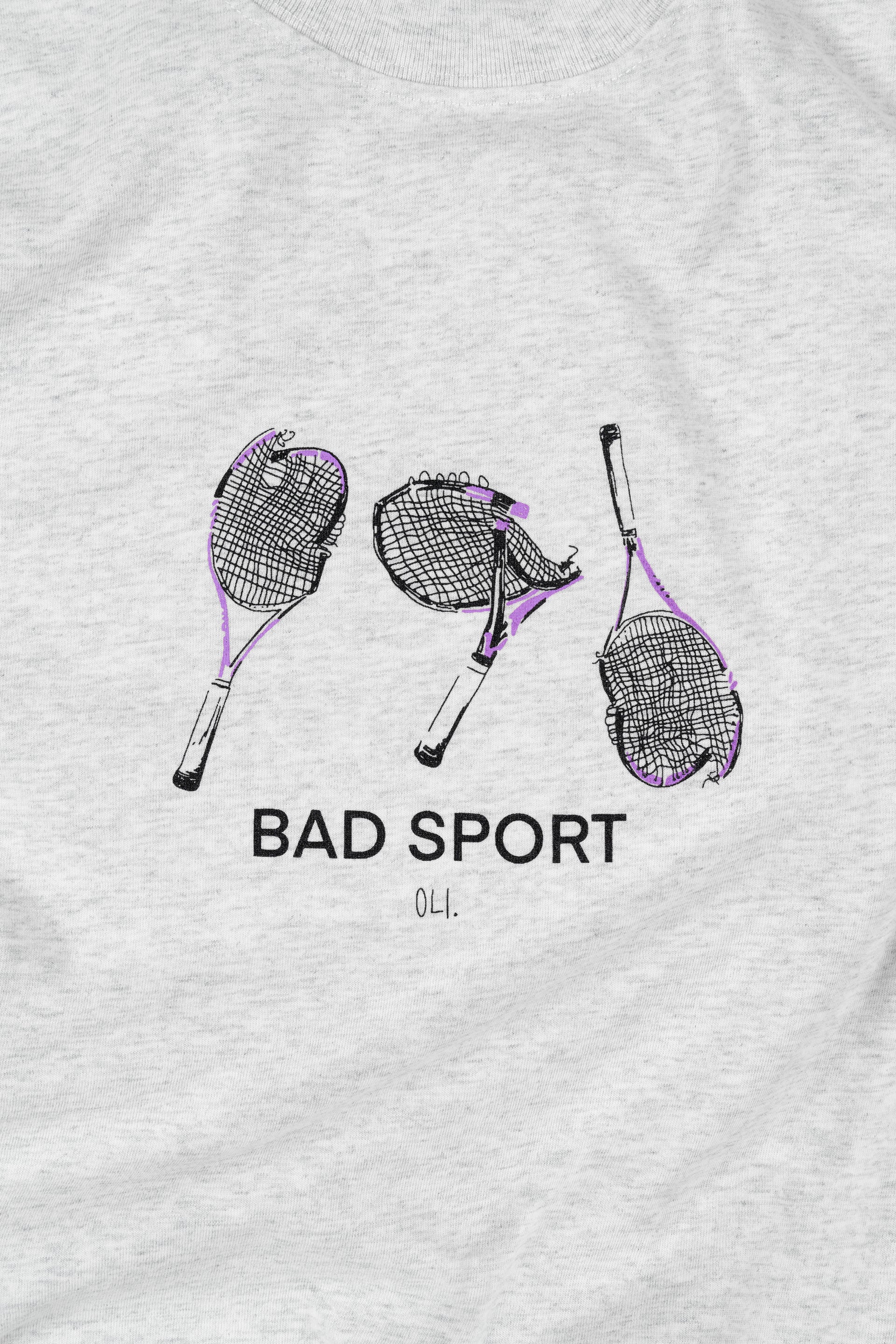 Bad Sport T - Snow Marle – Oli.