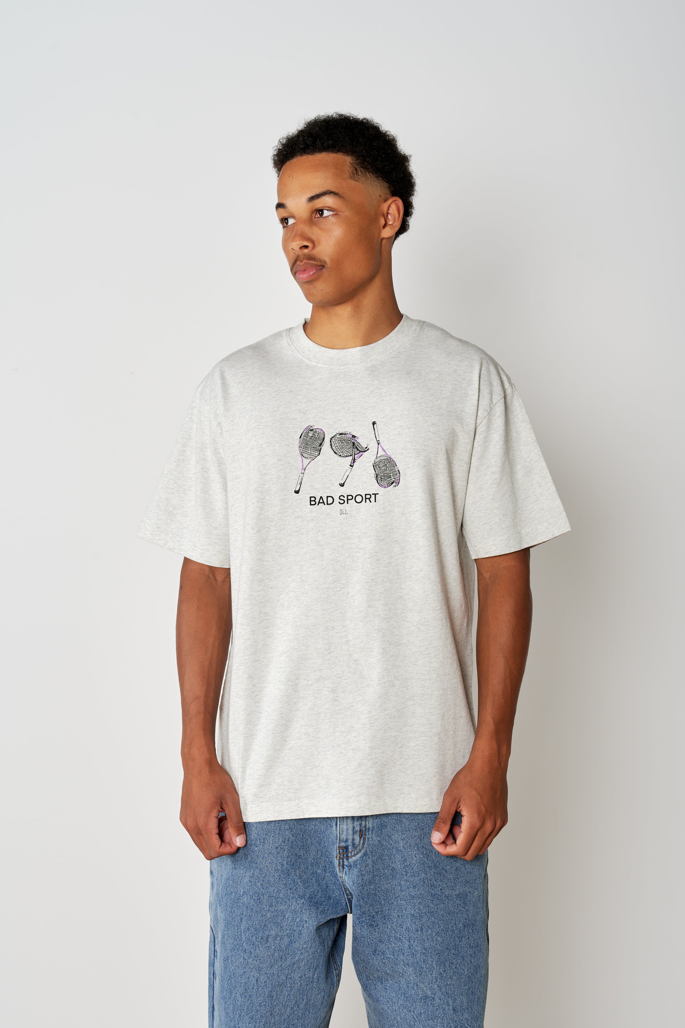 Bad Sport T - Snow Marle – Oli.