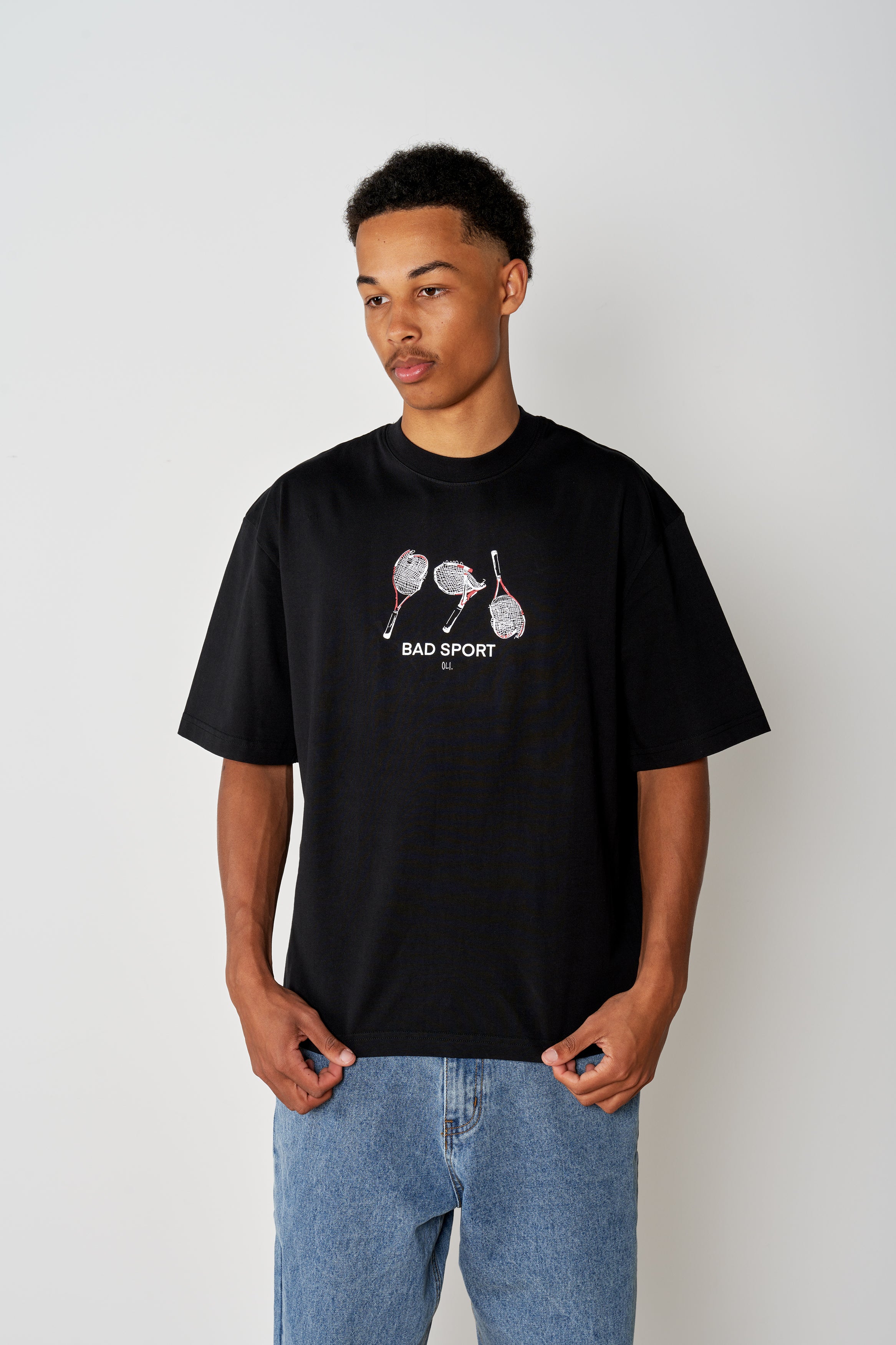 Bad Sport T - Black – Oli.