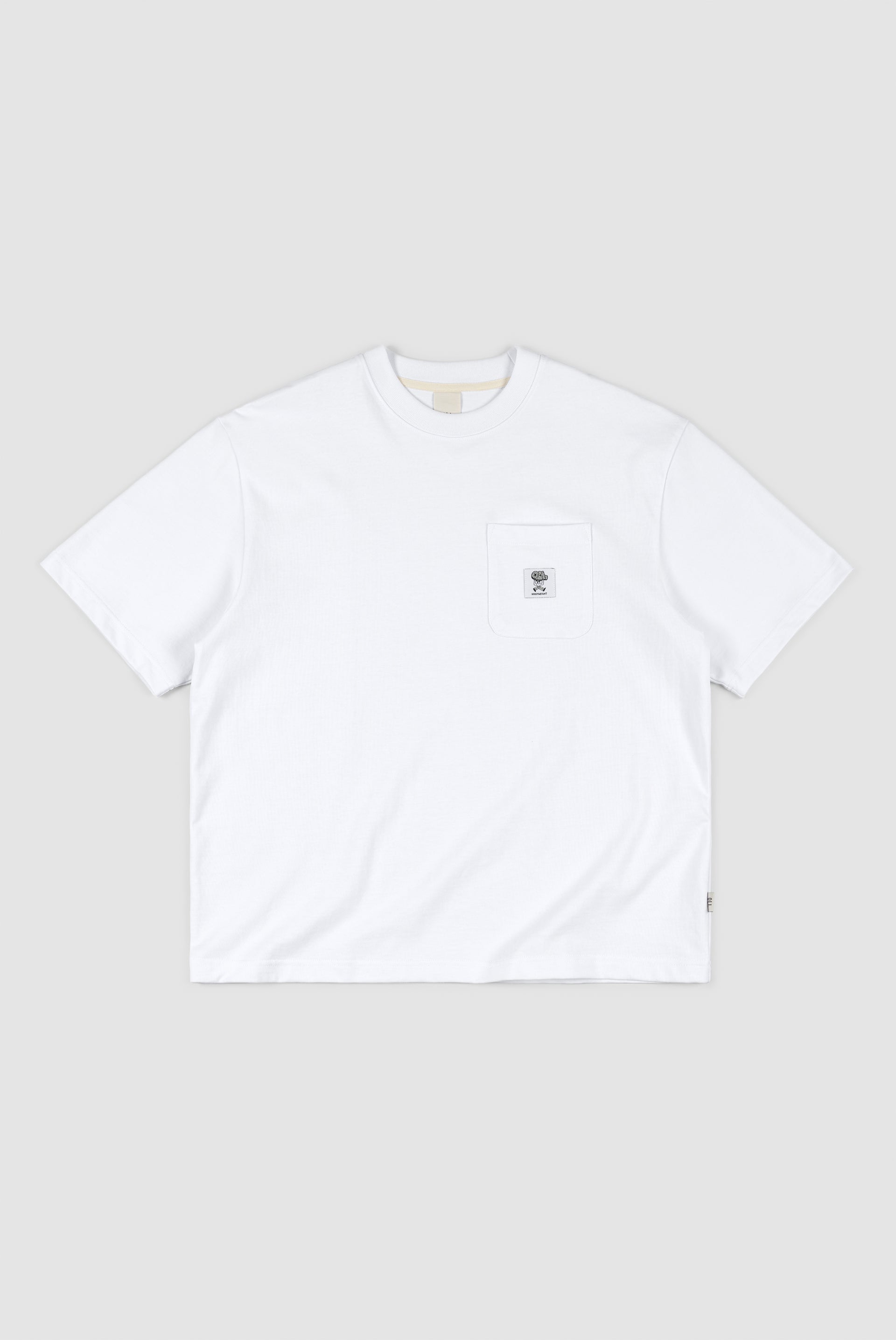 Heavyweight Pocket T - White – Oli.