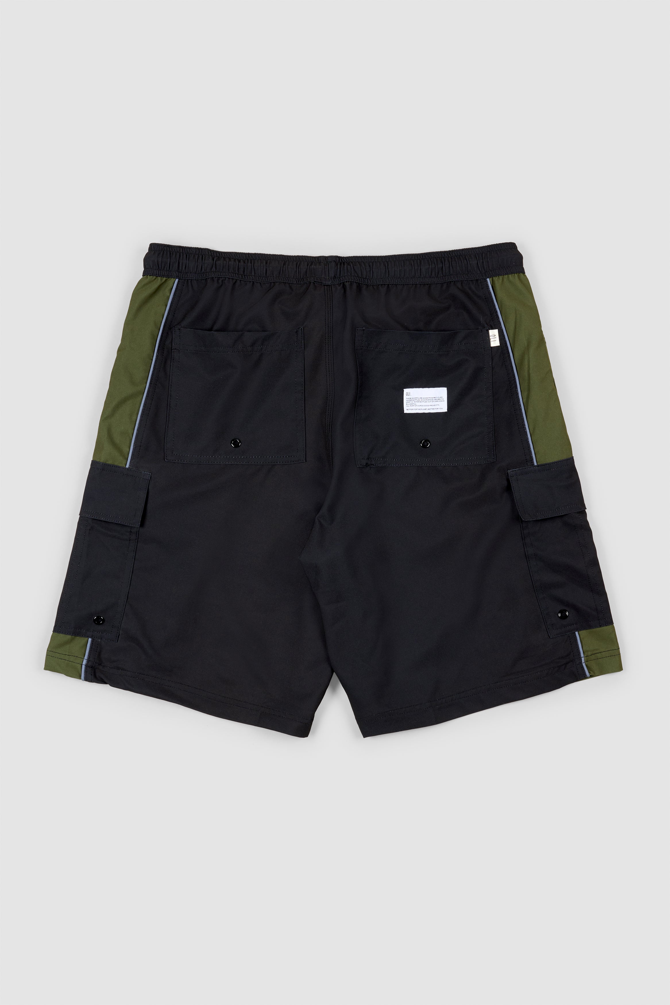 Recycled Board Shorts - Black – Oli.