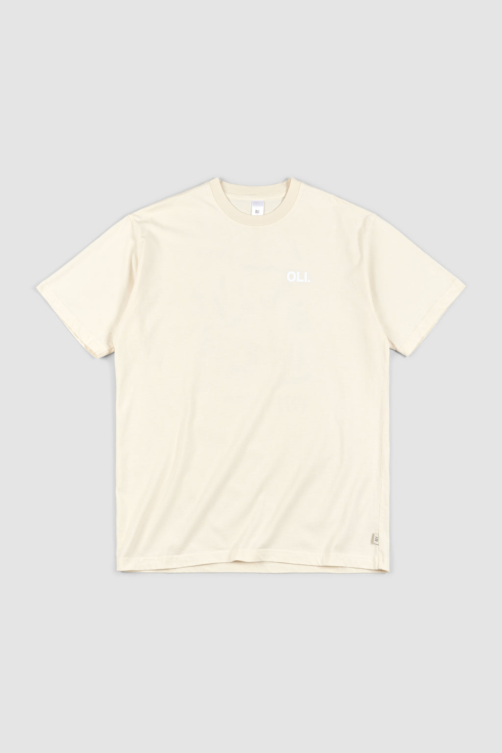 Emblem Back Print T - Butter – Oli.