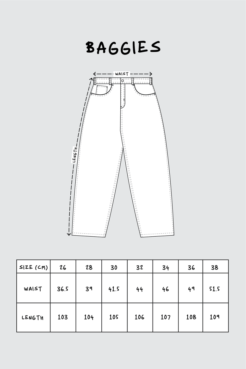 Baggies - Washed Blue – Oli.